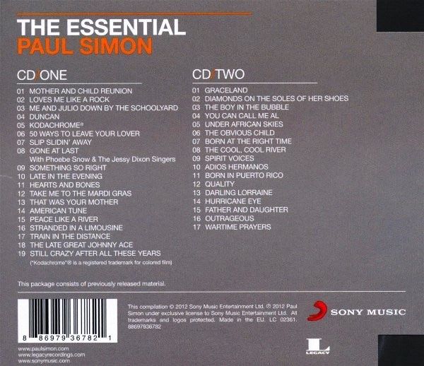 Paul Simon: The Essential (Doppel-CD, wie neu) (Gebraucht) in Zürich ...