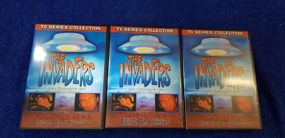 Die Invaders - Invasion v.d. Wega DVD-Box (9 DVD) US english (Neu und ...