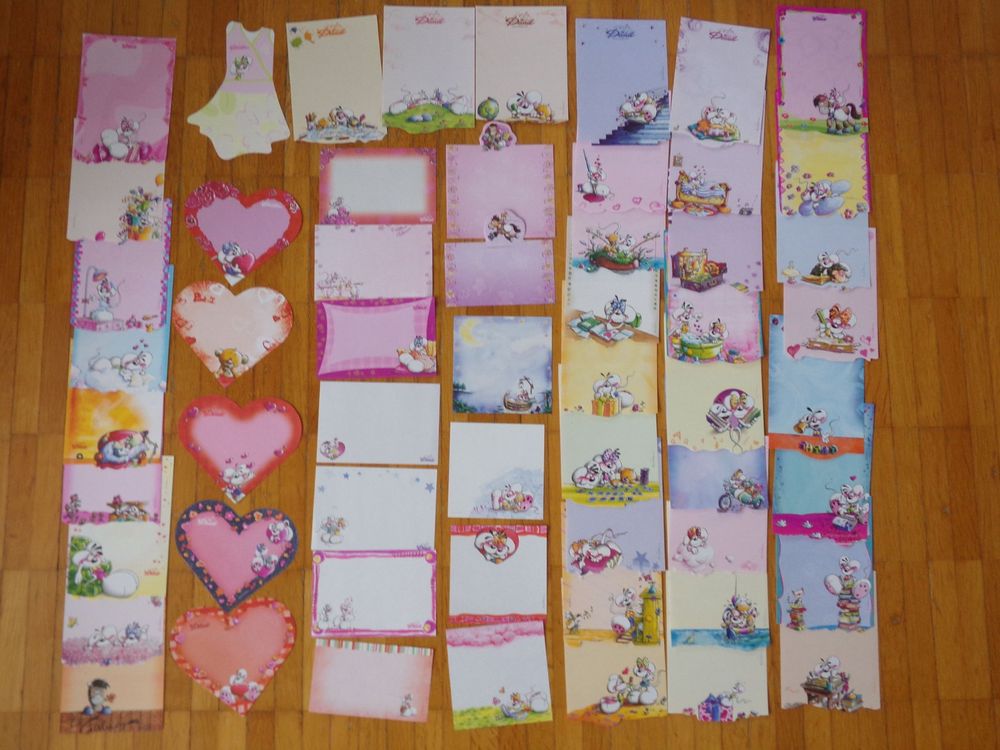 Diddl Reliefblätter 57 Blätter Set K1 | Kaufen auf Ricardo