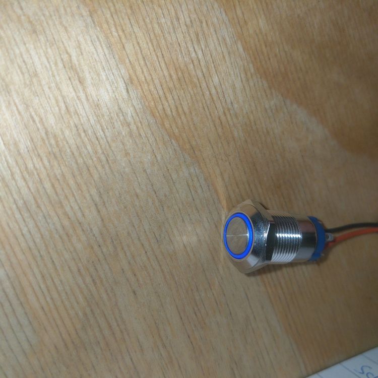 Schalter LED blau 12-24V mini 12mm (Neu und originalverpackt) in ...