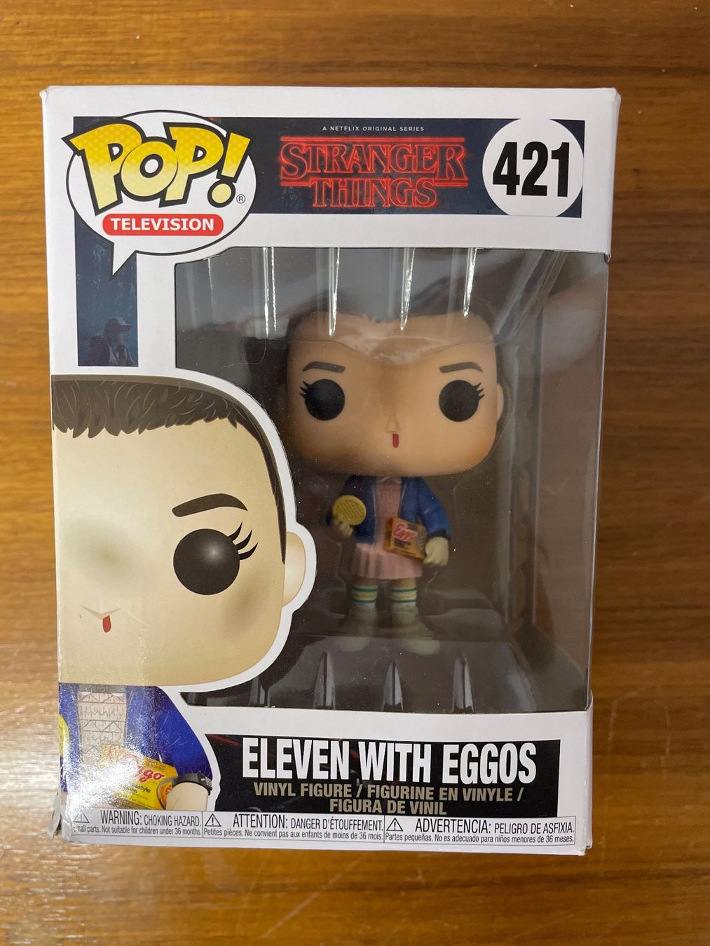 Funko Pop! Stranger Things Eleven mit Eggos #421 (Neu (gemäss ...
