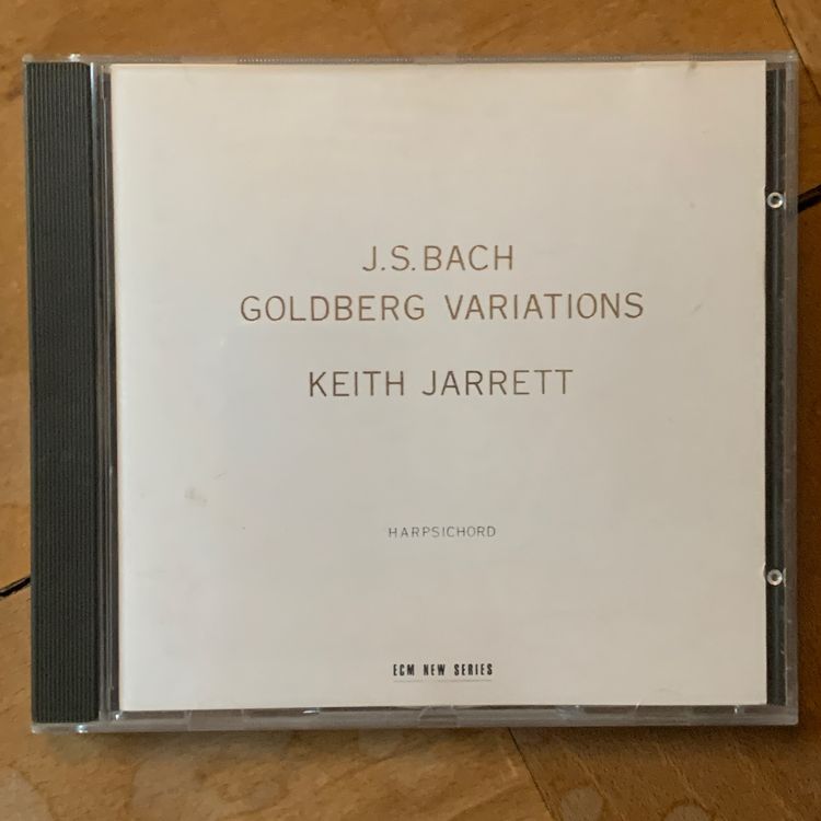 Keith Jarrett: Bach – Goldberg Variations | Kaufen auf Ricardo