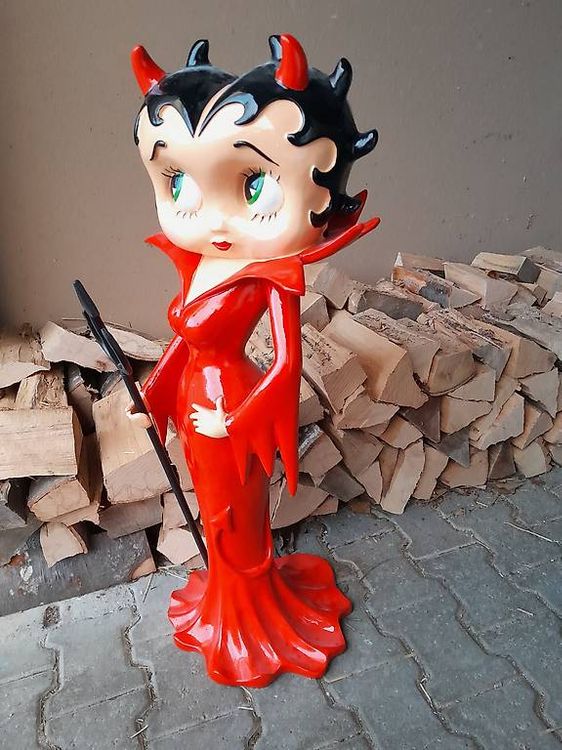 Figurine Betty Boop en résine ht.94 cm (Neu und originalverpackt) in ...