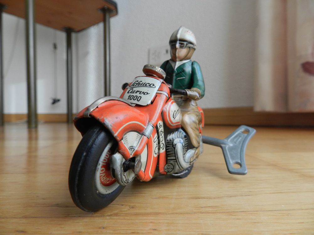 SCHUCO-CURVO1000 Motorrad sehrAlt aus Blech (Gebraucht) in Steinach für ...