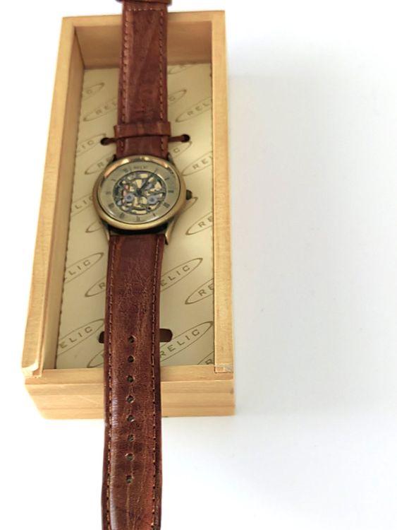 Vintage Armbanduhr Relic von Fossil, Neu, in Originalbox,Rar (Neu und ...