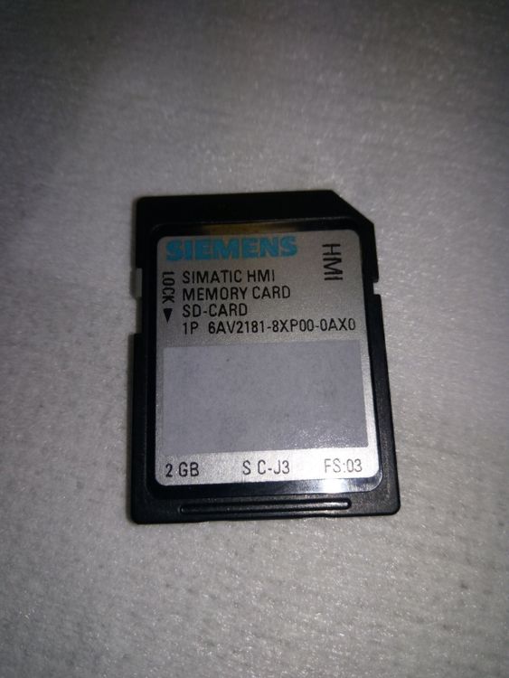 Siemens HDMI. SIMATIC Karte (Gebraucht) in Steinach für CHF 19.9 – mit ...