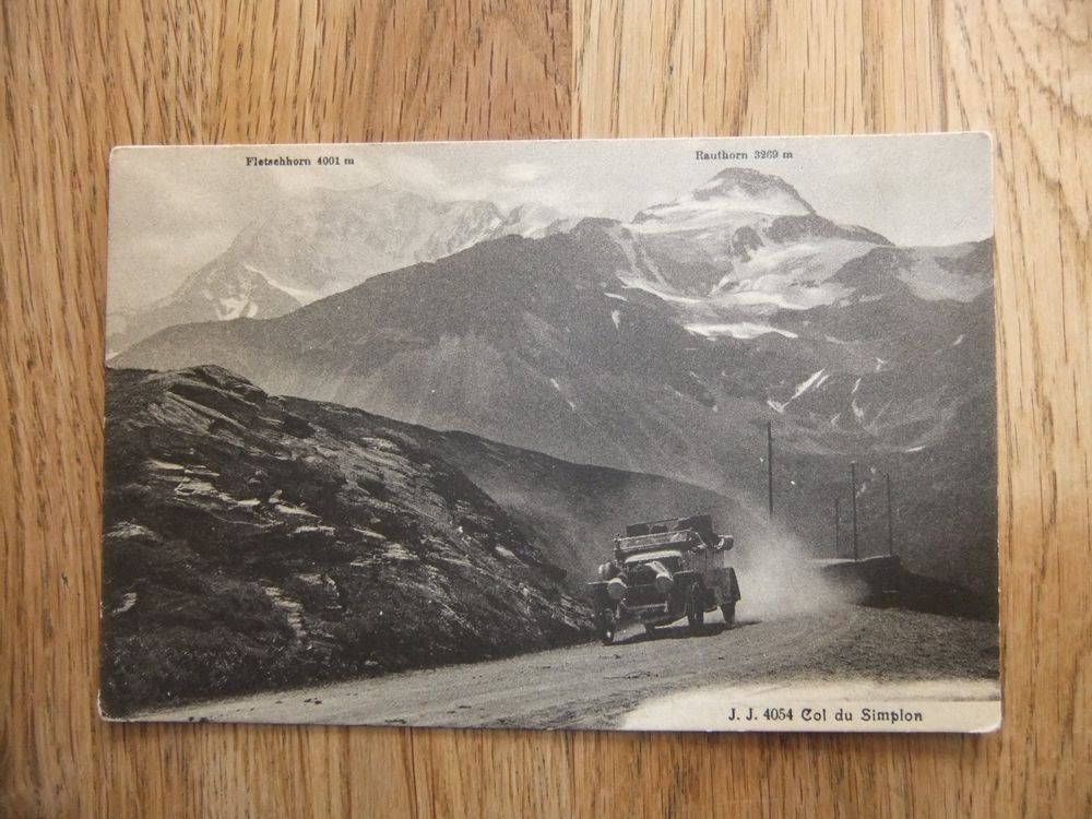 Col du Simplon mit Oldtimer über den Simplonpass (Gebraucht) in St. Niklaus VS für CHF 15 – mit ...