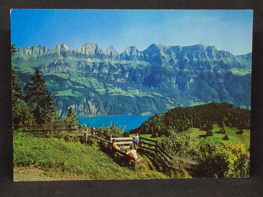 Flumserberg: Blick auf Walensee und Churfirsten (Gebraucht) in Widnau für CHF 1 – mit Lieferung ...