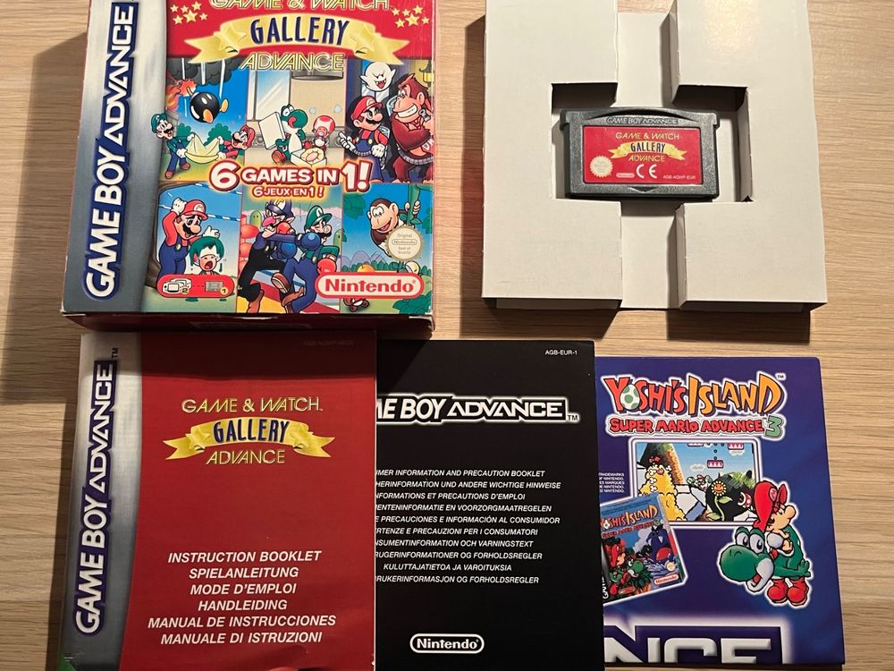 game & watch gallery advance OVP Gameboy Advance Nintendo | Kaufen auf Ricardo
