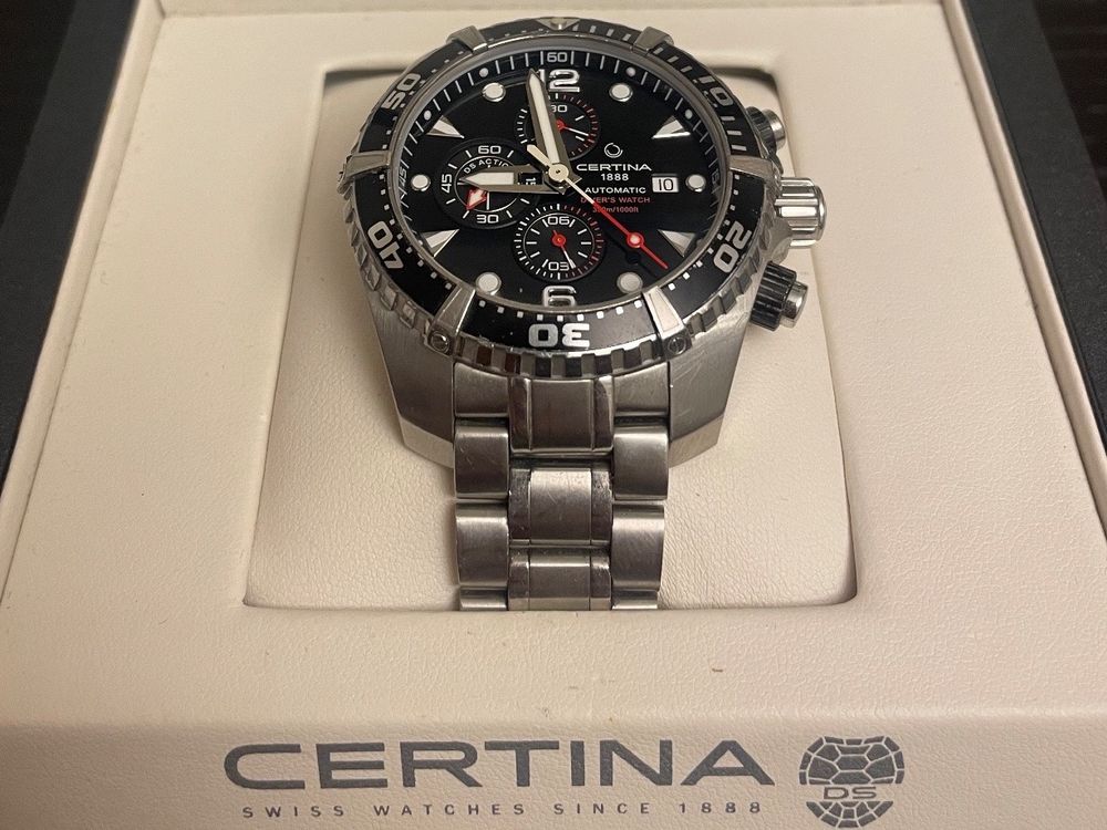 Certina DS Action Diver Chronograph Automatic (Gebraucht) in Emmenbrücke für CHF 380 – mit ...