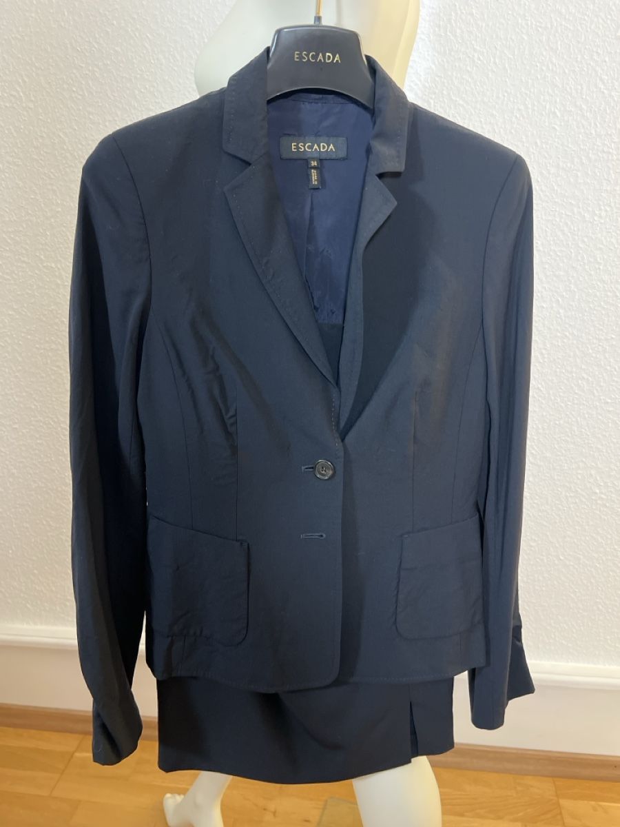 Edler ESCADA Blazer, Gr. 34, Dunkelblau - Top Zustand! (53) (Gebraucht ...