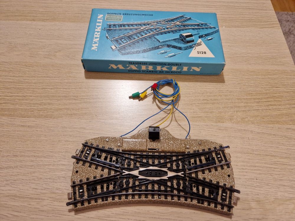 Märklin 5128 kreuzungsweiche H0 (5) (D'occasion) à pour CHF 19 – avec ...