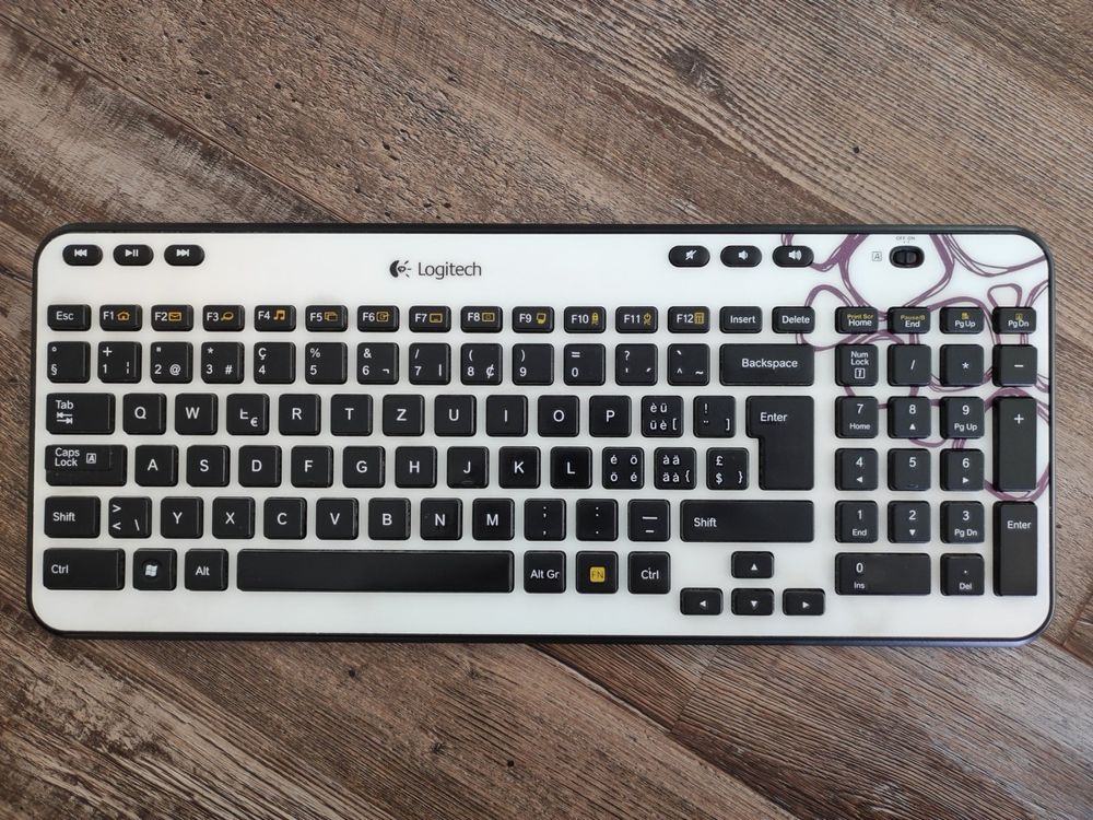 Computertastatur Logitech K360 weiss (Gebraucht) in Visp für CHF 29 – mit Lieferung auf Ricardo ...