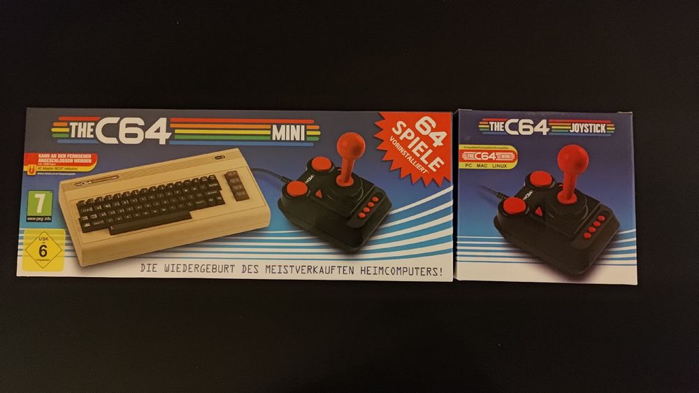 The C64 Mini + Joystick (Neu und originalverpackt) in Braunau für CHF ...