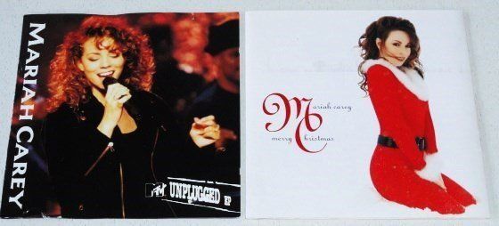 2CD's - Mariah Carey [COLUMBIA] Unplugged & Merry Christmas (Gebraucht ...