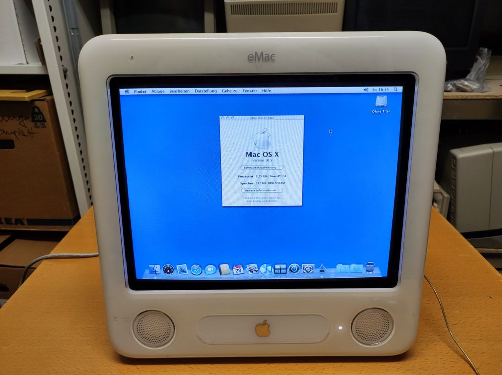 eMac G4 – Kultiger Power-Mac in Bestform! | Kaufen auf Ricardo