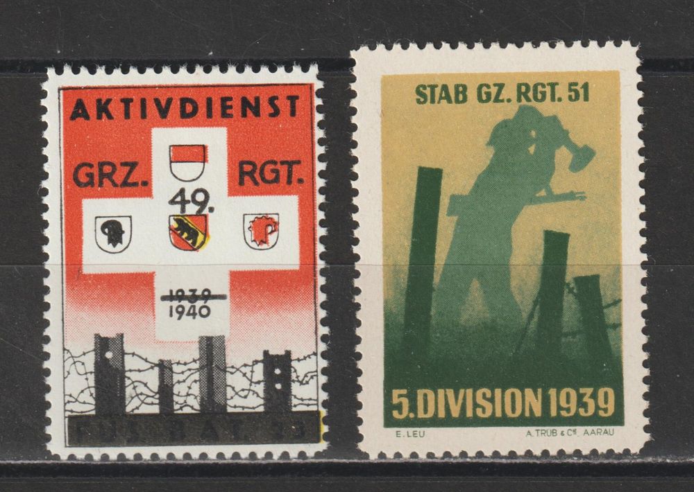 Grenztruppen Nr. 68/1 + 71/1 * (Gebraucht) in Siebnen für CHF 0.3 – mit Lieferung auf Ricardo kaufen