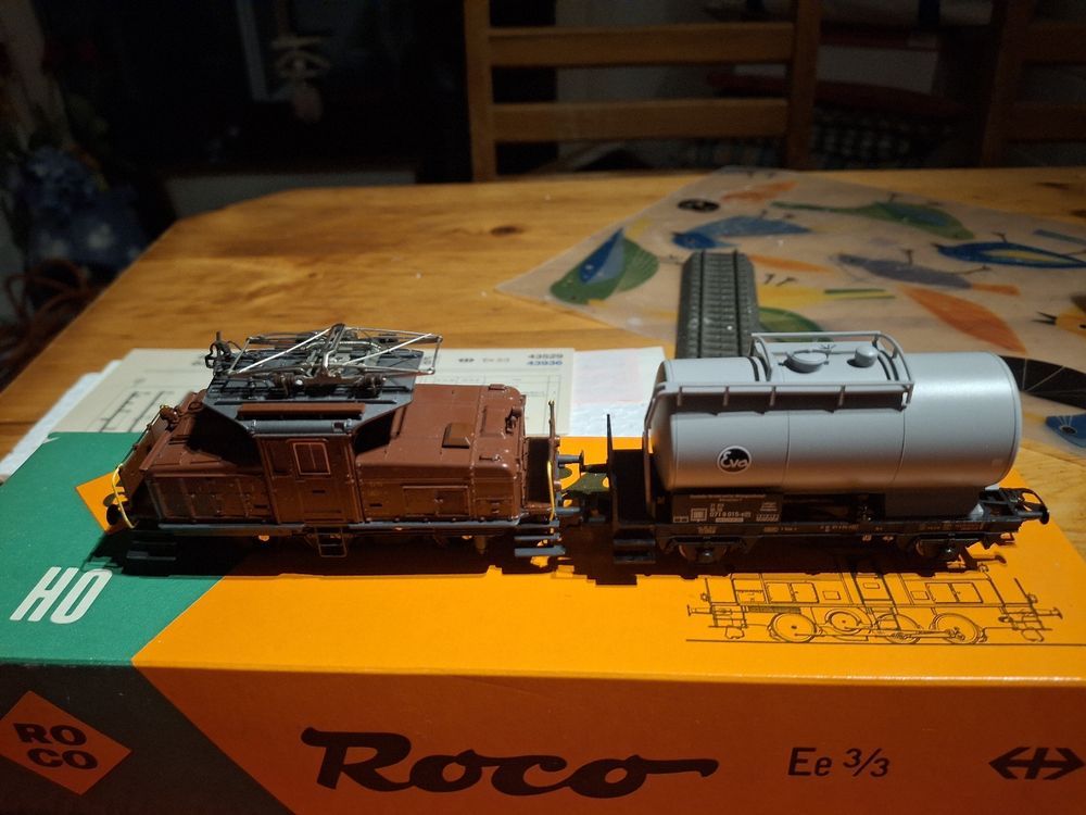 Roco HO Ee 3/3 mit Kesselwagen, Top Zustand, Rarität! (Neu (gemäss ...