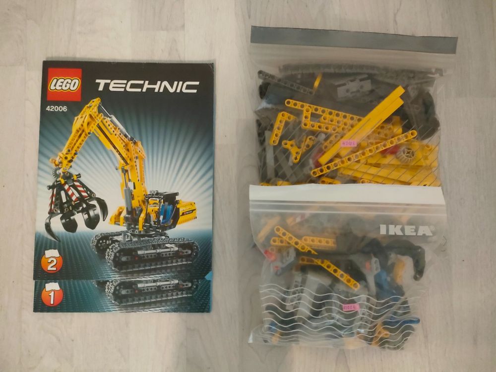 Lego Technic 42006 Bagger (Gebraucht) in Buochs für CHF 60 – mit ...
