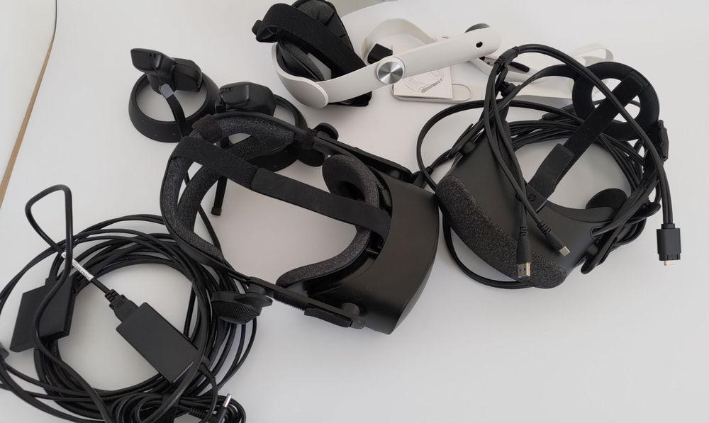 Virtual Reality (VR) Stuff - HP Reverb G1 & G2, Controller+ (Gebraucht ...