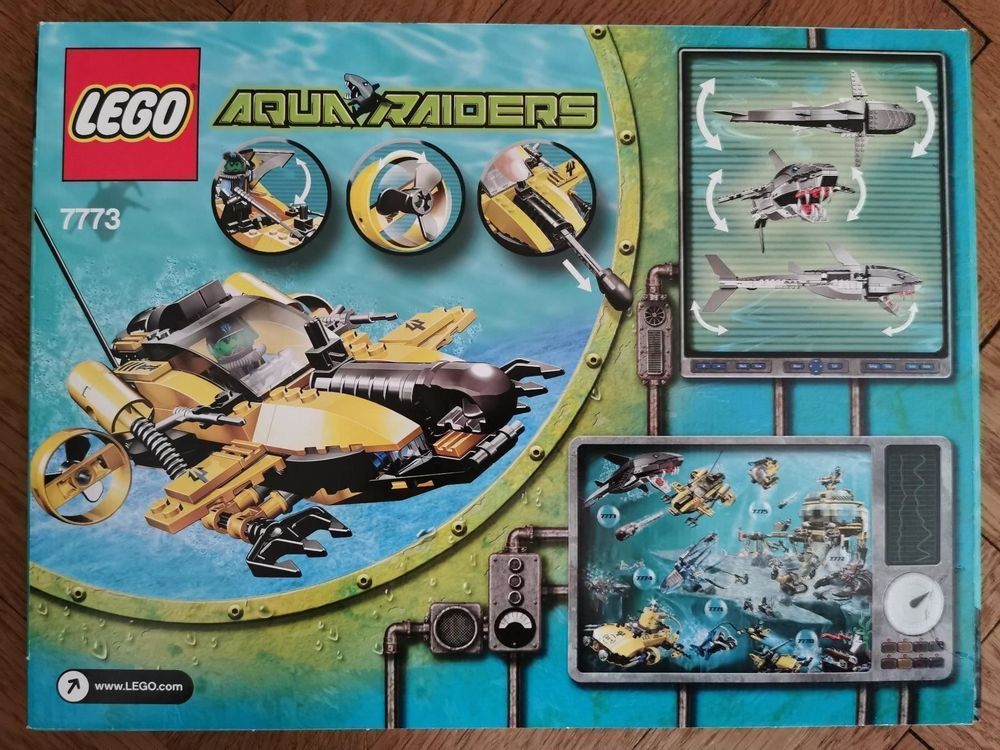 RARITÄT Lego Aquazone Tigerhai 7773 OVP BLACK FRIDAY AB 1CHF | Kaufen ...