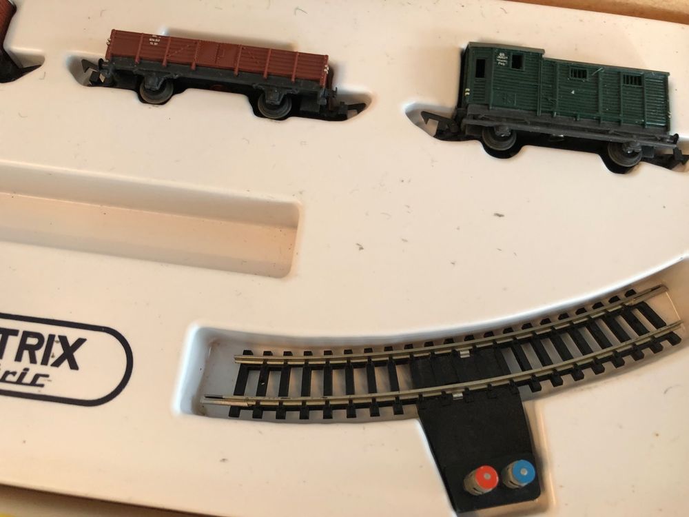 MINITRIX Set von 1965, Dampf- Lok mit 3 Güterwagen, in OK | Kaufen auf ...