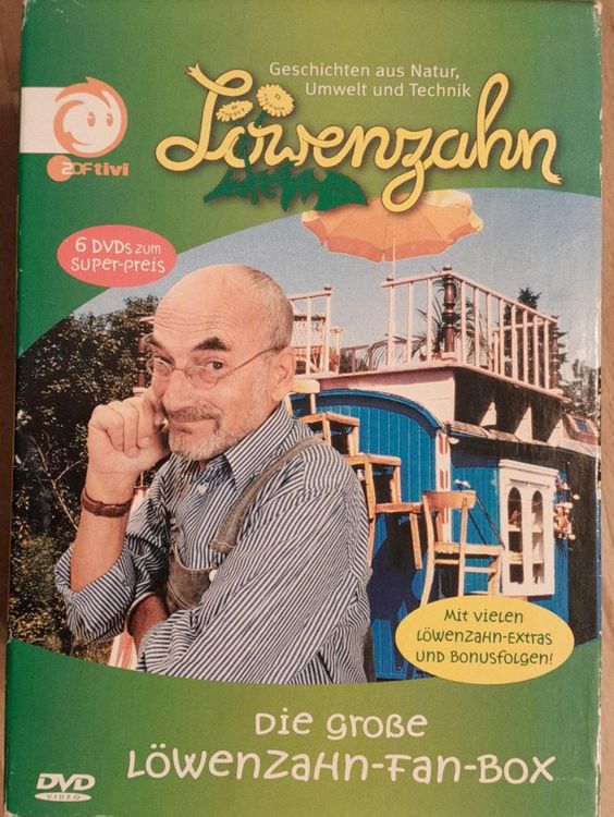 DIE GROSSE LÖWENZAHN-FAN-BOX (6 DVD's) ZDF tivi (Gebraucht) in ...