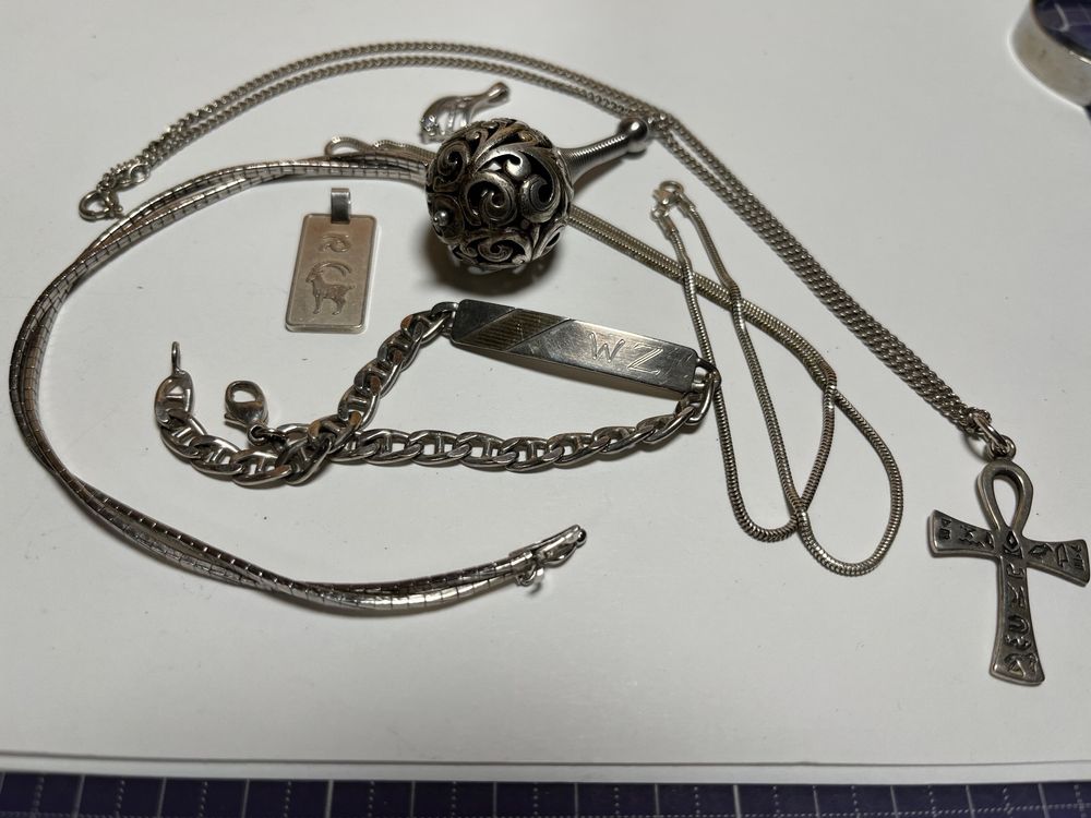Lot Silberschmuck alles mit Stempel 800/925 | Kaufen auf Ricardo Lot Silberschmuck alles mit Stempel 800/925 | Kaufen auf Ricardo