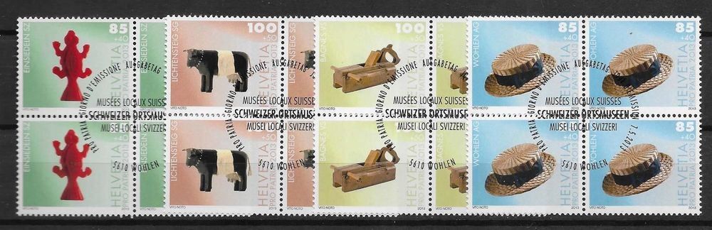 Ppb2013 - Pro Patria 2013 B4 1er jour (Gebraucht) in Trélex für CHF 12 ...