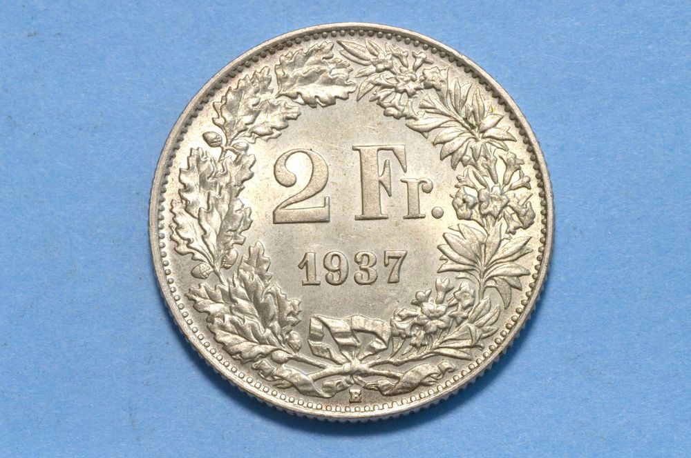 2 Franken 1937 | Kaufen auf Ricardo