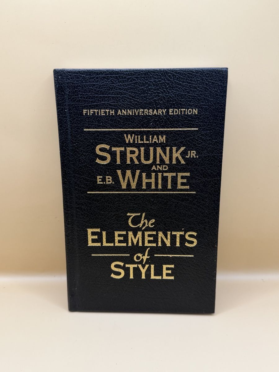 The Elements of Style – 50th Anniversary Hardcover (Gebraucht) in ...