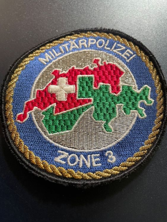 Badge MILITÄRPOLIZEI ZONE 3 (Neu (gemäss Beschreibung)) in für CHF 7 ...
