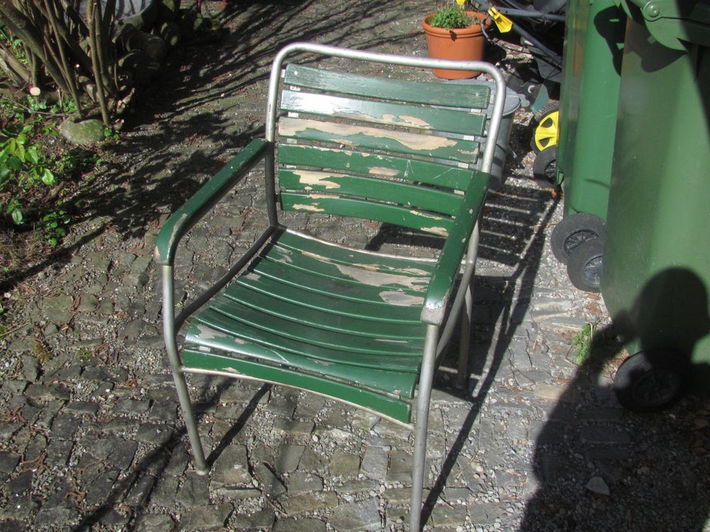 Bigla Gartenstuhl, Lounger, Sessel OK - zum Aufarbeiten | Kaufen auf ...