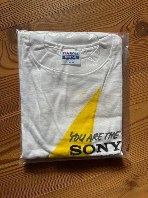 SONY Fabrikneue original T-Shirt aus den 80igern (Neu und ...