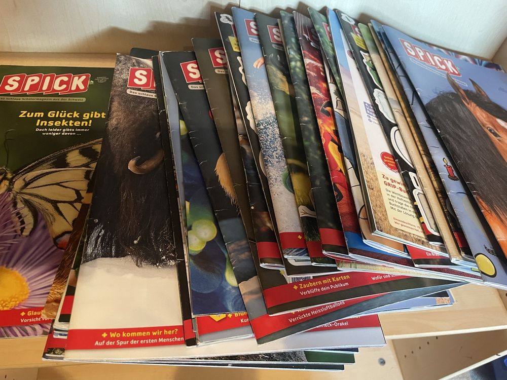Spick Magazine Sammlung Kinder Jugend Wissen Schule Natur Ti | Kaufen ...
