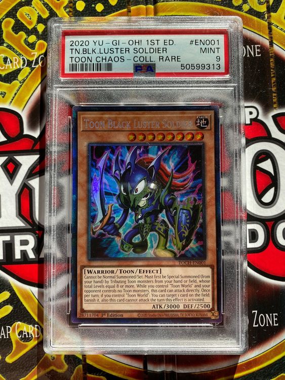 Yu-Gi-Oh! COLLECTOR‘S RARE TOON BLACK LUSTER SOLDIER PSA9 | Kaufen auf ...