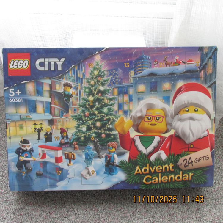 LEGO City Adventskalender 60381, 24 Geschenke, Neu! (Neu und ...