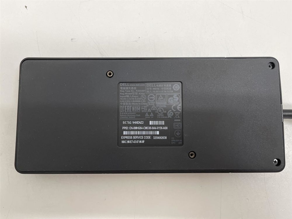 Dell Docking Station WD19 (Gebraucht) in Niederdorf für CHF 85 – mit ...