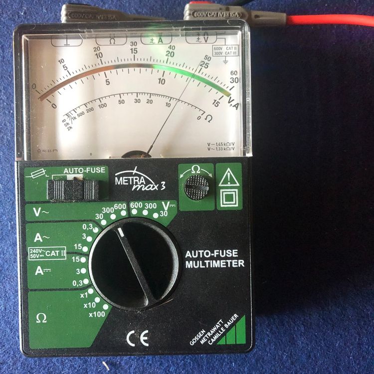appareil de mesure mettramax 3 multimètre analogique (Gebraucht) in ...