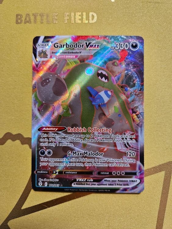 Evolving Skies - Garbodor Vmax (Gebraucht) in Bellinzona für CHF 1 ...