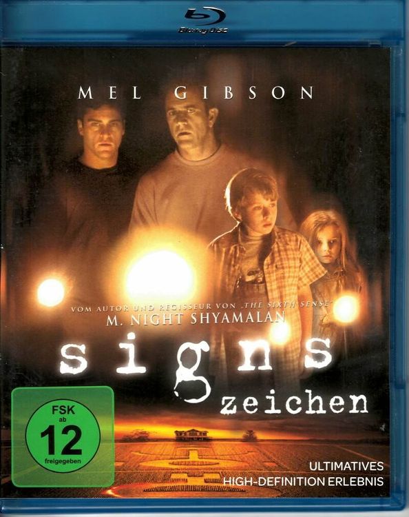Signs - Mel Gibson - BLURAY (Gebraucht) in Winterthur für CHF 6 – mit ...