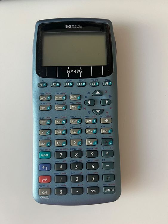 Calculatrice Scientifique HP 49G (Gebraucht) in für CHF 25 – mit ...