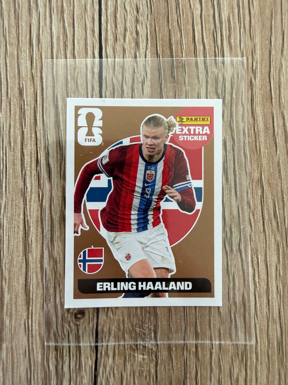 * Panini WM 2026 - Extra Sticker - Erling Haaland - Bronze * (Neuf ...