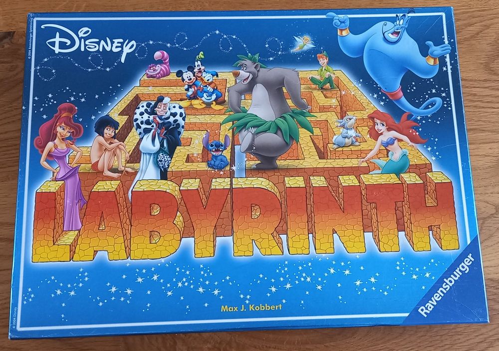 *DISNEY - LABYRINTH* VOLLSTÄNDIG MIT ANLEITUNG/ 27 X 37CM | Kaufen auf ...