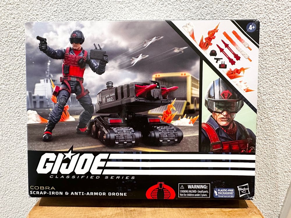 Neu Gi Joe Classified Series COBRA SCRAP-IRON hasbro rar | Kaufen auf ...