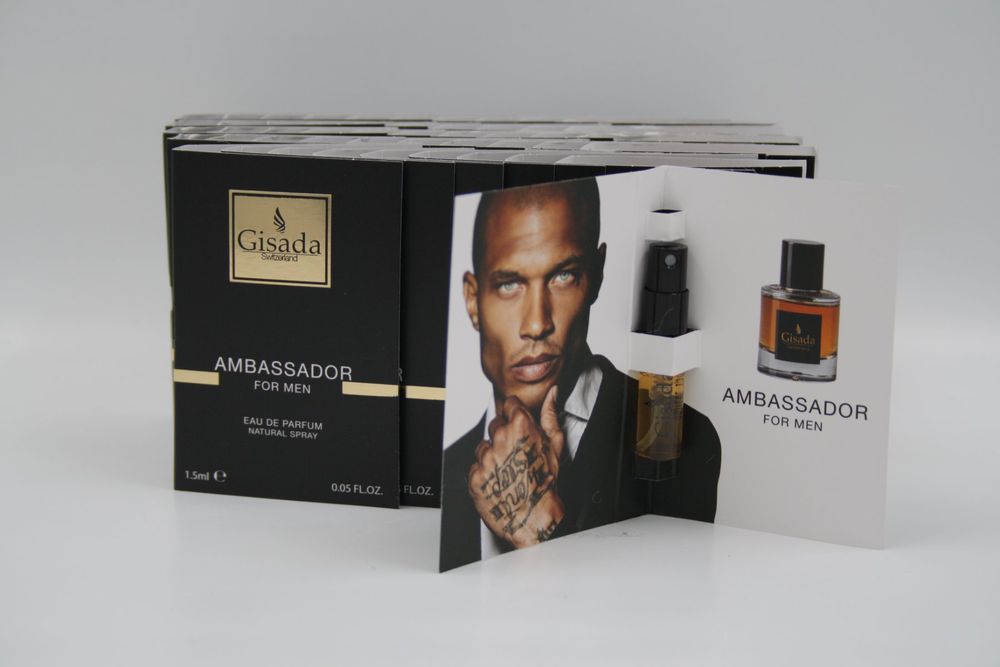 50x GISADA Ambassador for Men je 1,5ml (23082941) (Neu und ...