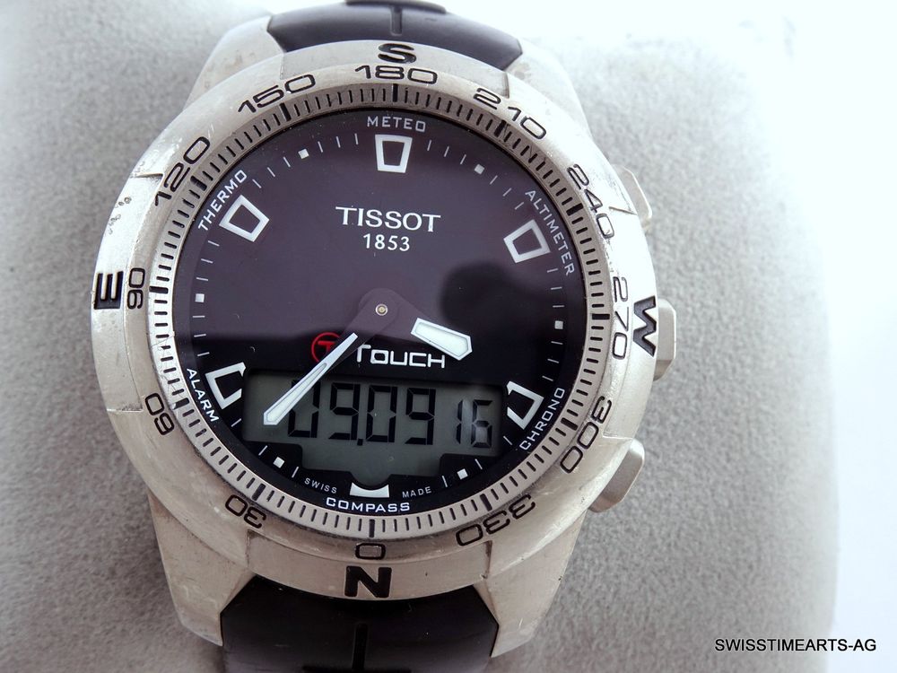 TISSOT T-TOUCH MULTIFUNKTION CHRONO T047.420A TITANIUM 43MM (Gebraucht) in Zürich für CHF 158 ...