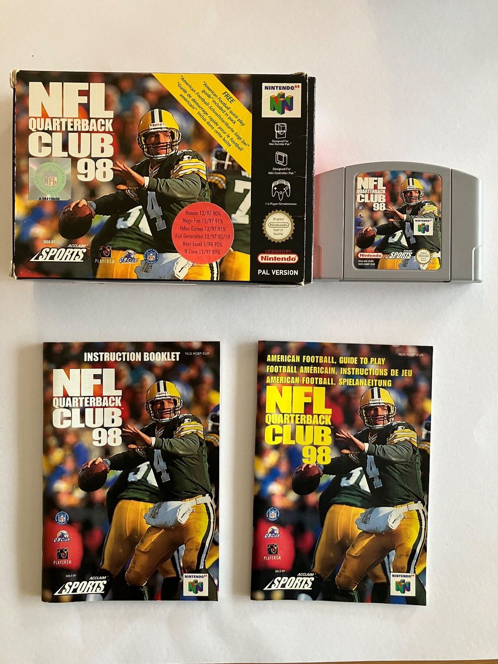 NFL Quaterback Club 98 – N64 (Gebraucht) in Ecublens VD für CHF 30 ...