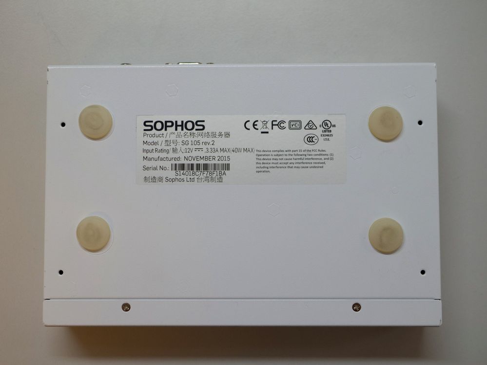 Sophos SG 105 rev.2 (OPNsense) | Kaufen auf Ricardo