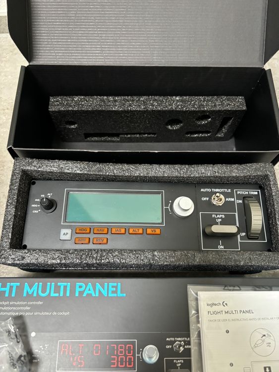 Logitech G Saitek Flight Multi Panel & Radio Panel (Gebraucht) in ...